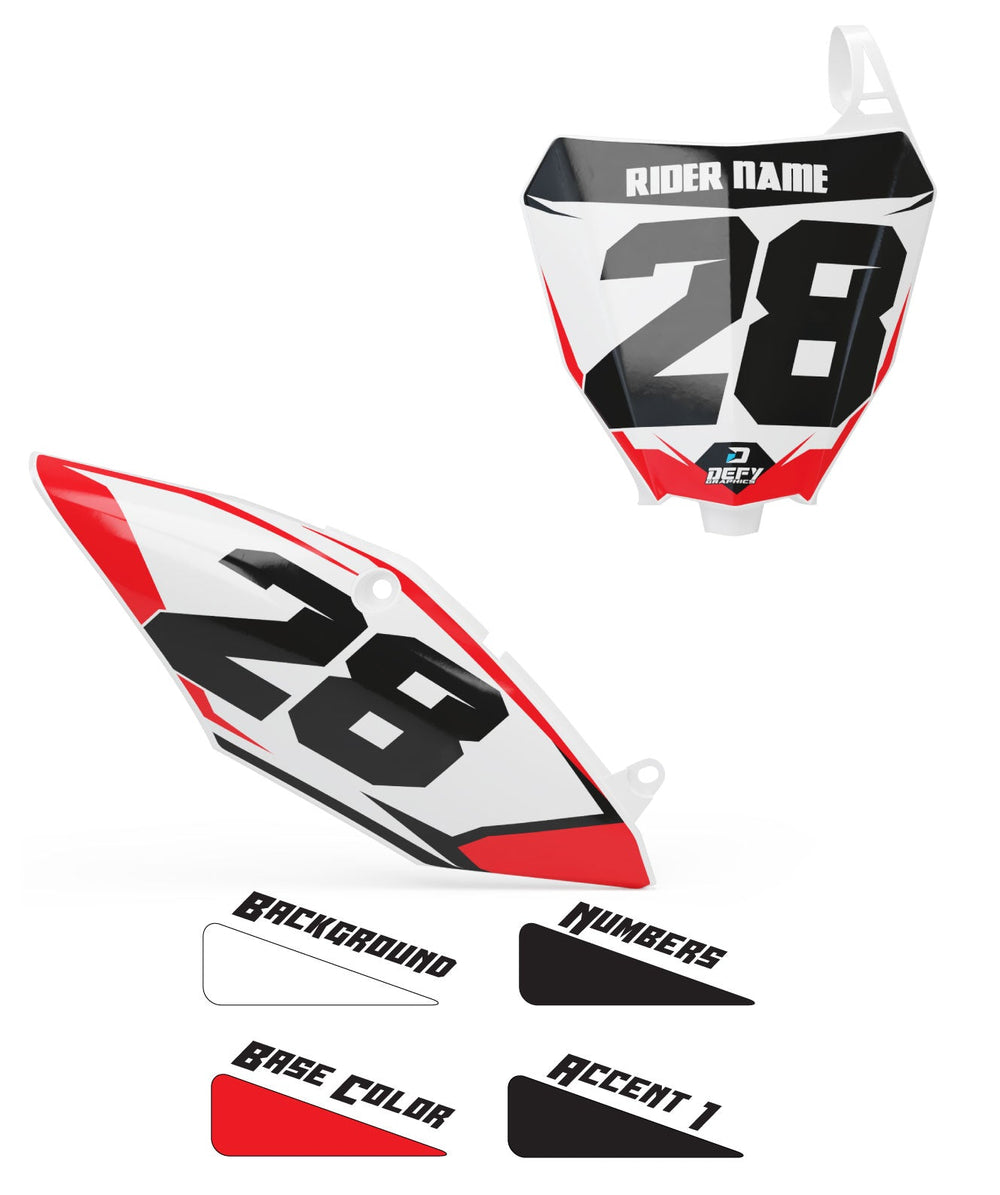 STEALTH SERIES Number Plates – Blue Groove Graphix