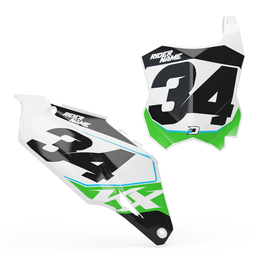 AUTHENTIC SERIES Number Plates – Blue Groove Graphix